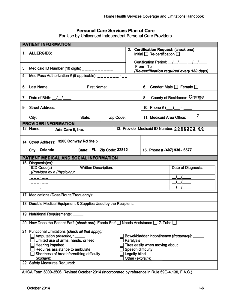 Fillable Online PDF Home Health Services Coverage and Limitations ...