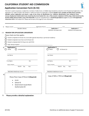 Fillable Online G 55 Form - Fill Online, Printable, Fillable ...