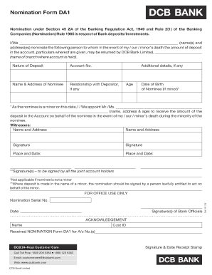 Fillable Online Nomination-Form-DA1.CDR Fax Email Print - pdfFiller