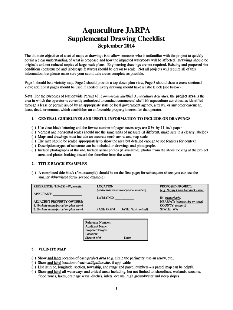 Fillable Online Supplemental Drawing Checklist Fax Email Print - pdfFiller