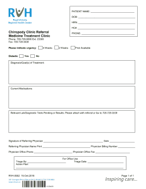 Fillable Online PDF Thoracic Intake Referral Form - Carmine Simone Fax Email Print - pdfFiller