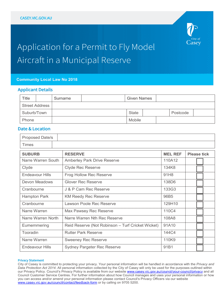 Fillable Online Special Airworthiness CertificateSpecial Flight Permit ...