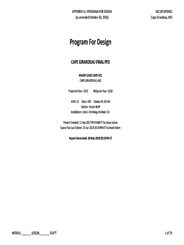 Fillable Online X--Department of Veterans Affairs Request for Lease ...