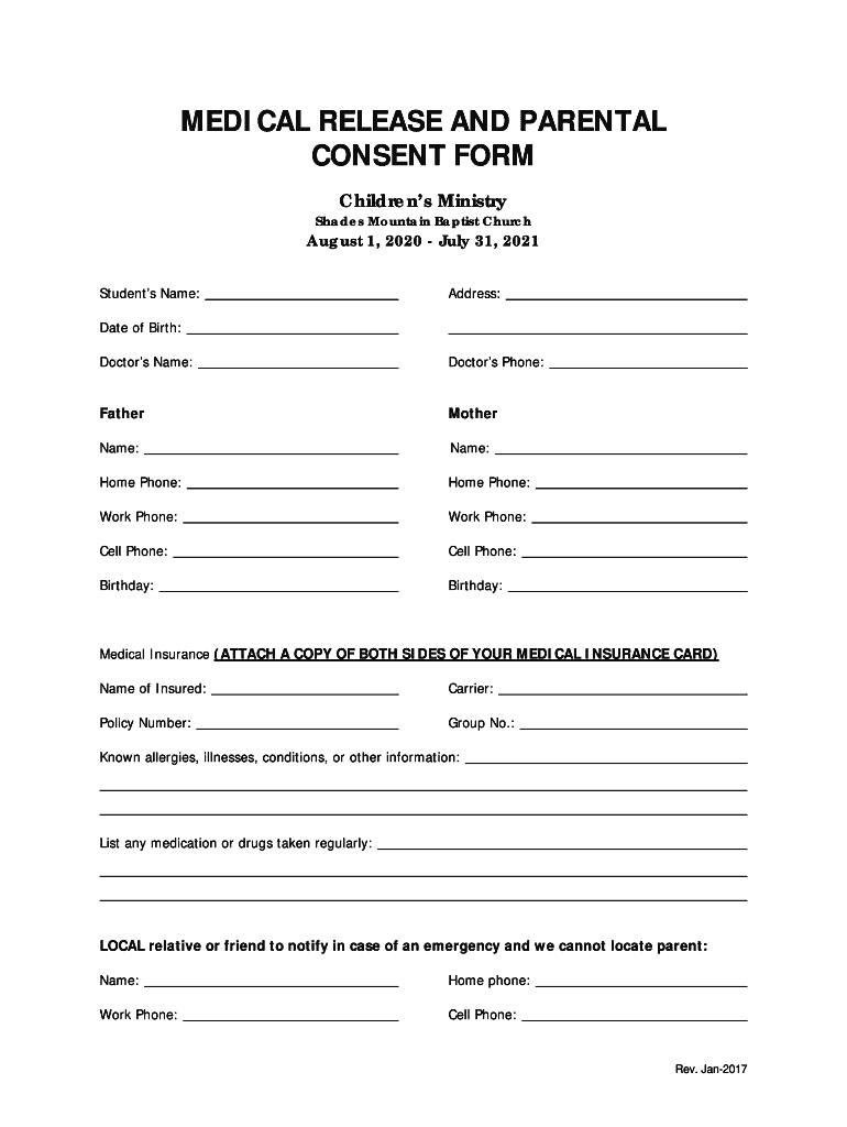 Fillable Online Medical Insurance (ATTACH A COPY OF BOTH SIDES OF YOUR ...