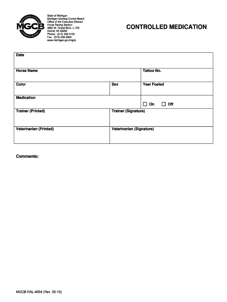 Fillable Online Controlled Medication Form Fax Email Print - pdfFiller