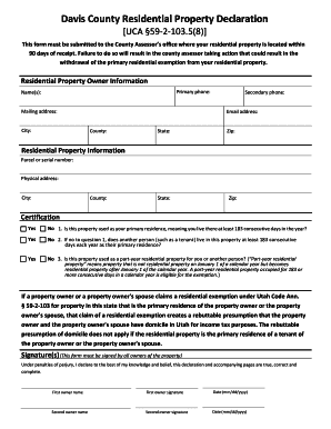 Fillable Online Blank Declaration.docx Fax Email Print - pdfFiller