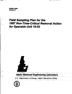 Fillable Online Idaho National Laboratory Site Environmental Monitoring ...