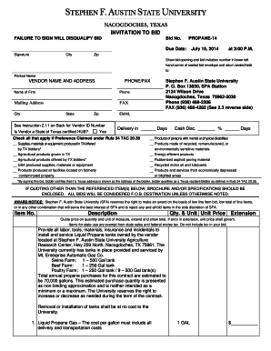 Fillable Online 100.1 Template 2 - ITB 9-29-11 Fax Email Print - pdfFiller