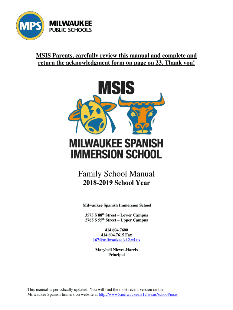 Fillable Online www5 milwaukee k12 wi MSIS Security DocumentsThe ...