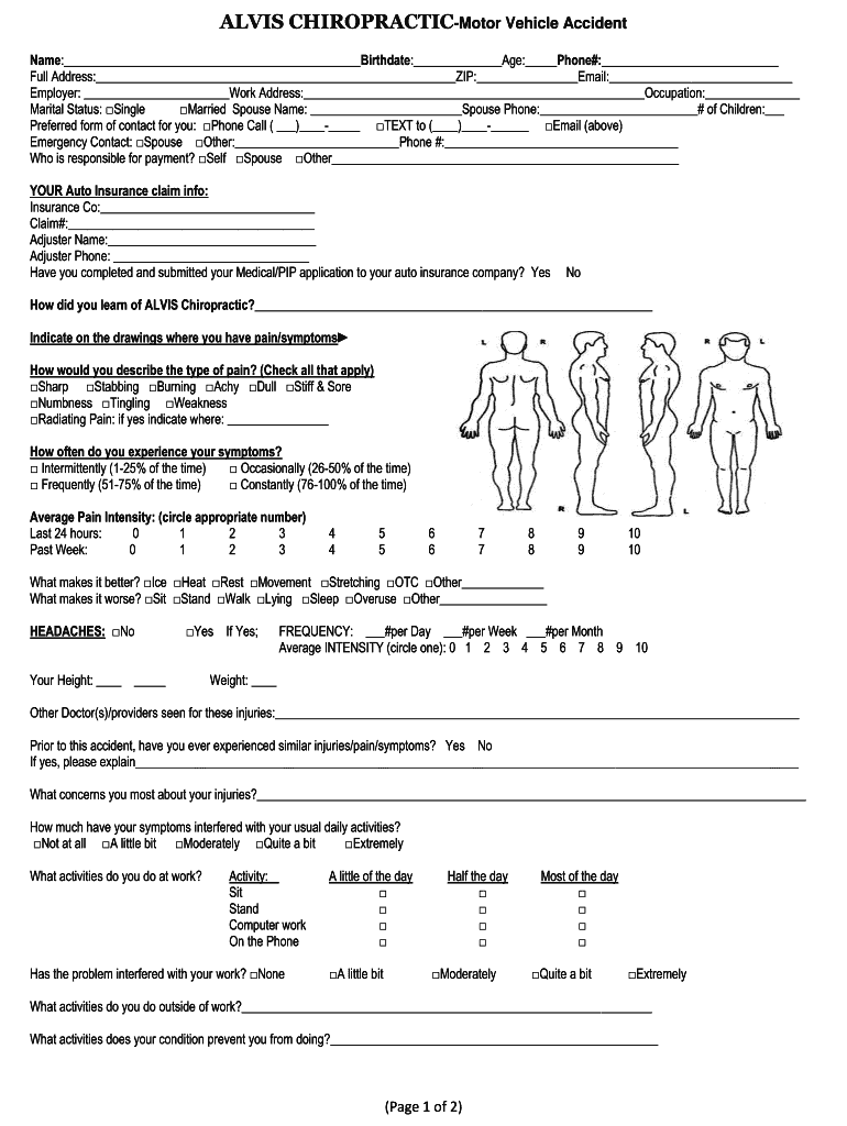 Fillable Online personal history questionnaire (phq) cover sheet and ...