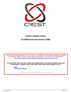 Fillable Online CREST (HONG KONG) Fax Email Print - pdfFiller