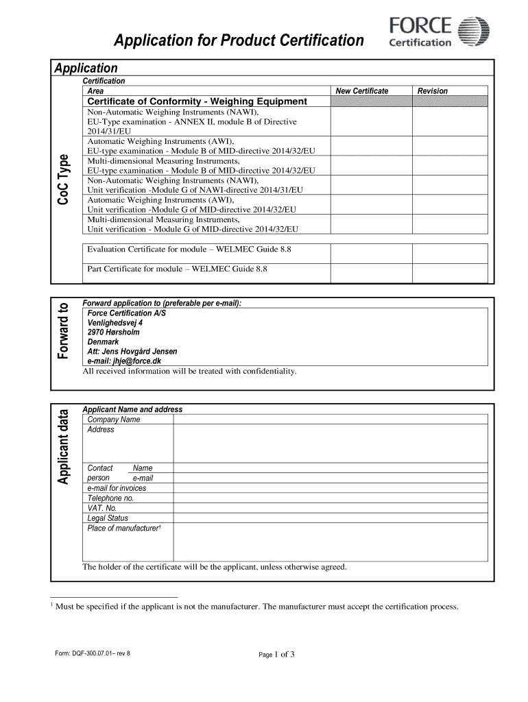 Fillable Online CoC Type Fax Email Print - pdfFiller