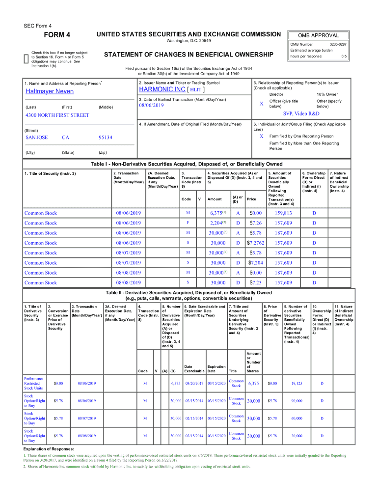 Fillable Online These shares of common stock were acquired upon the ...