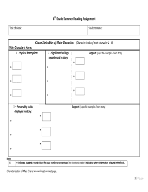 Fillable Online yorkcountyschools Summer Assignment Course: Advanced ...