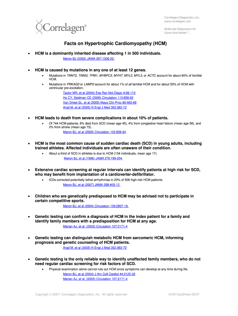 Fillable Online HCM Fact SHeet Fax Email Print - pdfFiller