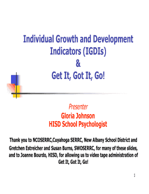 Fillable Online miblsi cenmi Individual Growth and Development Fax ...