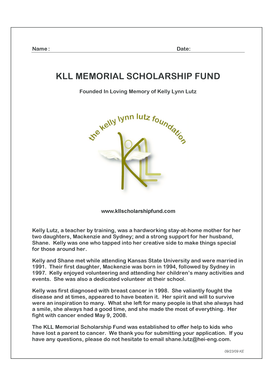 Fillable Online usd230 KLL_APPLICATION.pdf - usd230 Fax Email Print ...