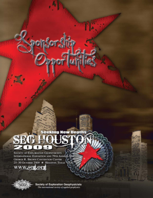 Fillable Online seg Society of Exploration Geophysicists - seg Fax ...