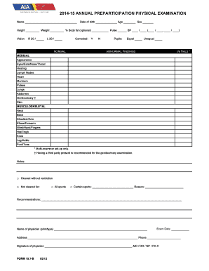 Fillable Online Sports Package - Shonto Preparatory School Fax Email ...