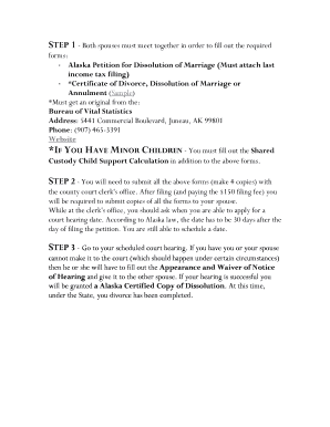 Fillable Online how-to-file-for-divorce-in-alaska-instruction-form Fax ...