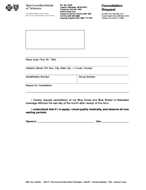 Fillable Online Cancellation Form.pdf Fax Email Print - pdfFiller