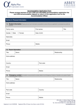 Fillable Online Please arrange payment of your 250 non-refundable ...
