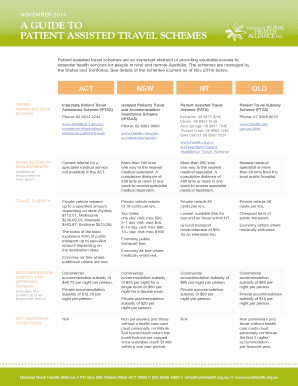 Fillable Online Patient Assisted Travel Schemes Fax Email Print - pdfFiller