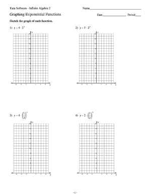 Fillable Online Graphing Exponential Functions Fax Email Print - pdfFiller