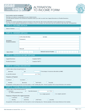 Fillable Online TO INCOME FORM Fax Email Print - pdfFiller