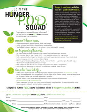 Fillable Online hungerfreecolorado Hunger P.O.D. Squad flier - Hunger ...