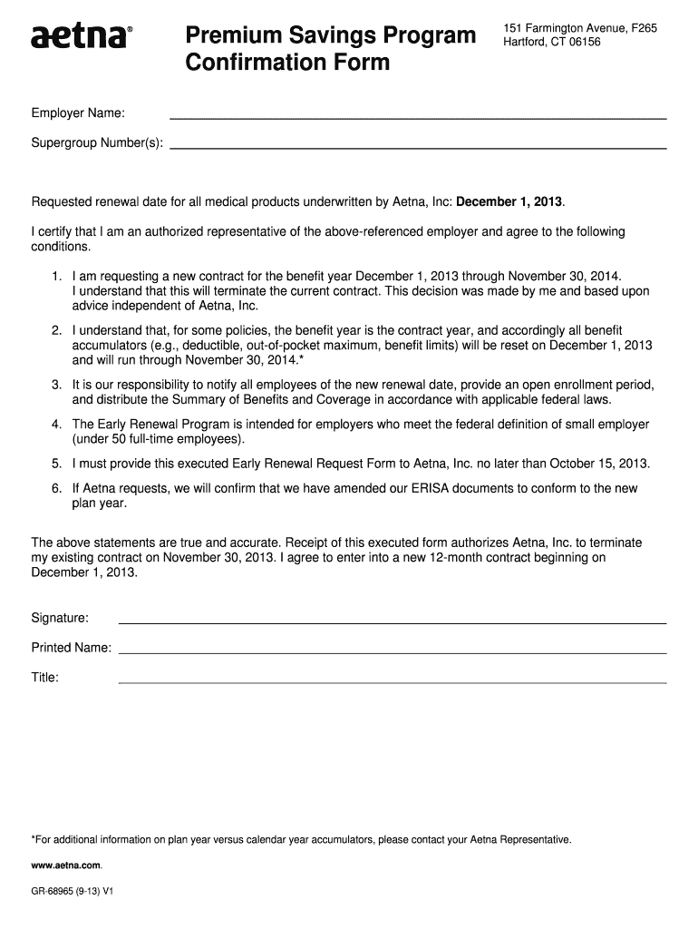 Fillable Online Premium Savings Program Fax Email Print - pdfFiller