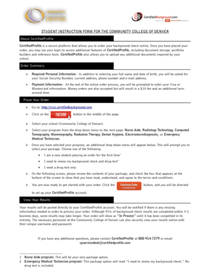 Fillable Online ccd STUDENT INSTRUCTION FORM FOR THE COMMUNITY ...