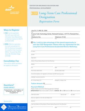 Fillable Online Long-Term Care Professional Fax Email Print - pdfFiller