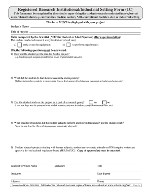 Fillable Online pegasus cc ucf Registered Research Institutional ...