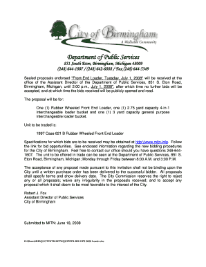 Fillable Online ITB-BIR DPS 0608 Loader.pdf Fax Email Print - pdfFiller