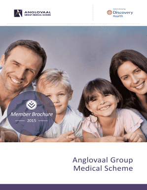 Fillable Online Member Brochure 2015 Anglovaal Group Medical Scheme ...