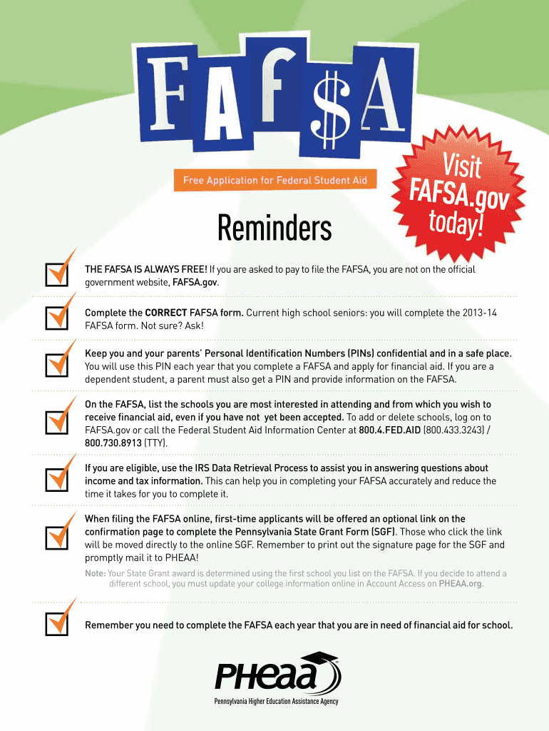 Fillable Online FAFSA Completion Record - Wilson School District Fax ...