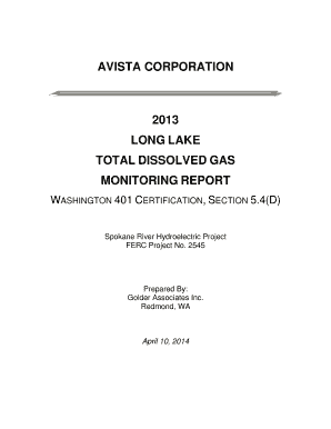 Fillable Online 2013 - Avista Utilities Fax Email Print - pdfFiller