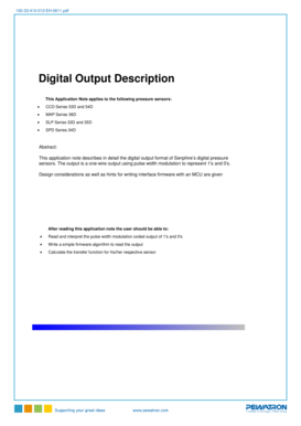 Fillable Online Digital Output Description - Mikrocontroller.net Fax Email Print - pdfFiller