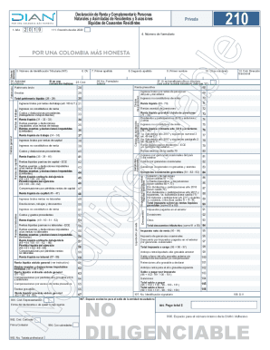 Fillable Online Formulario para Declaracin de renta y complementario de ...