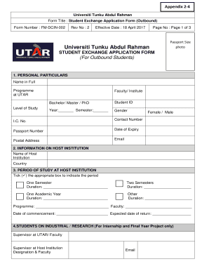 Fillable Online Utar Online Application - Fill Online, Printable ...