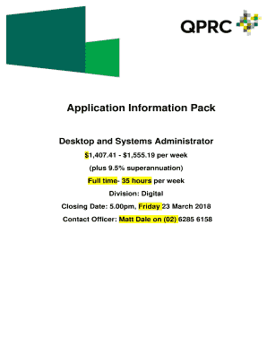 Fillable Online Desktop and Systems Administrator Fax Email Print ...