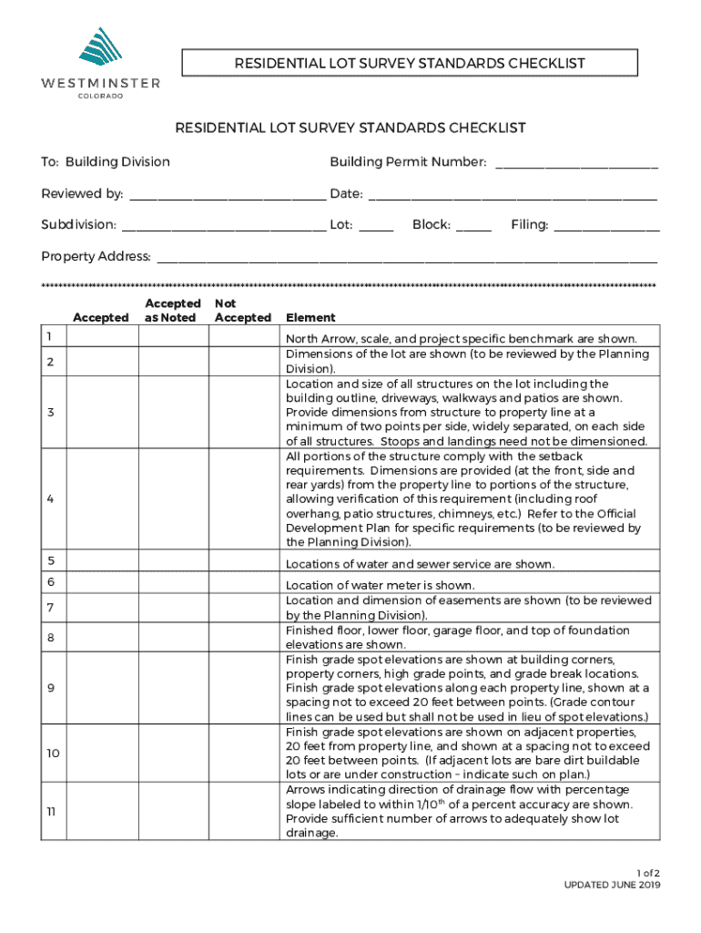 Fillable Online Site Plan Requirements Checklist: Residential - Monroe ...