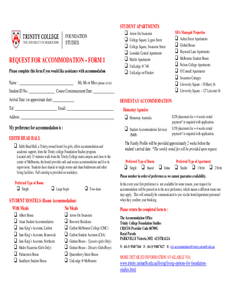 Fillable Online Sample Reasonable Accommodation Request Notices and ...