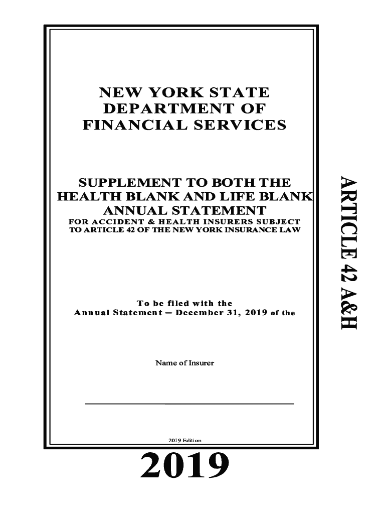 Fillable Online Fillable Online dfs ny 2015 New York State Annual ...