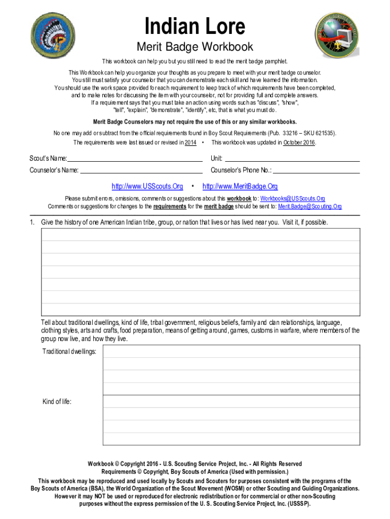 Family Life Merit Badge Worksheet The Ultimate Guide To Boy Scouts Of