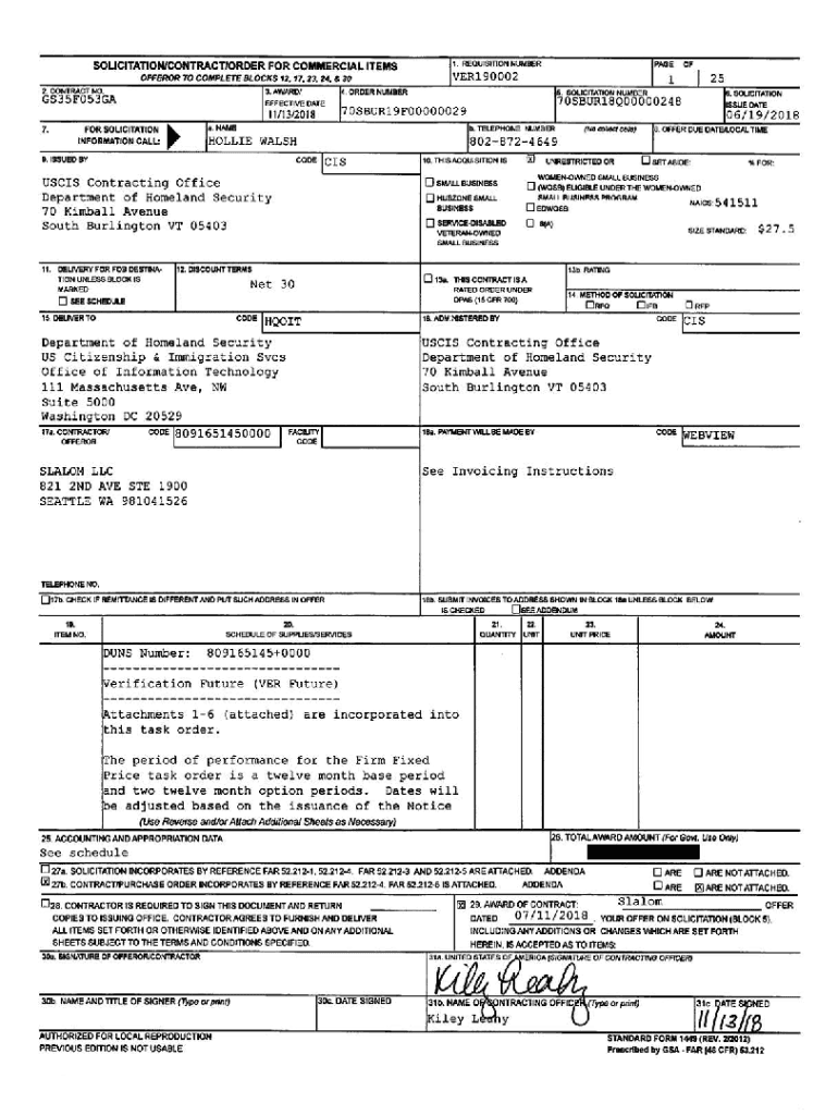 Fillable Online GS-35F-053GA Fax Email Print - pdfFiller