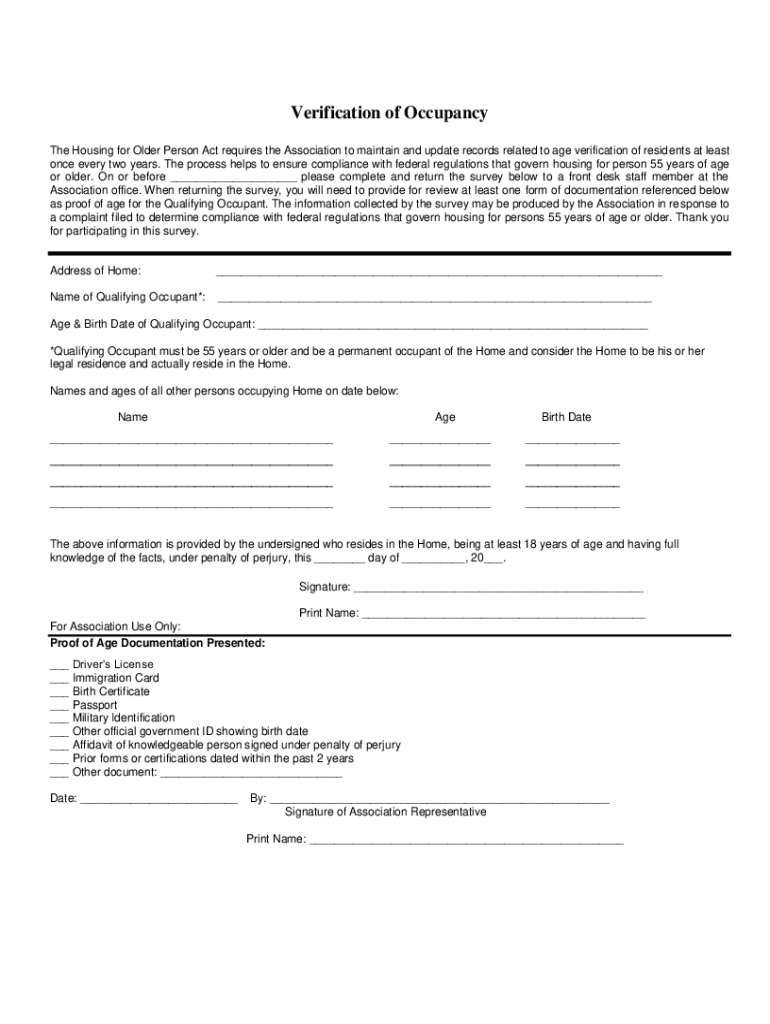 Fillable Online Housing for Older Persons Act (HOPA) - HUD Fax Email ...