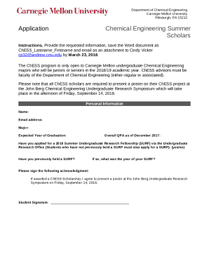 Absence request - CMU Doc Template | pdfFiller