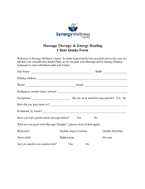 Video Production Intake Form | pdfFiller